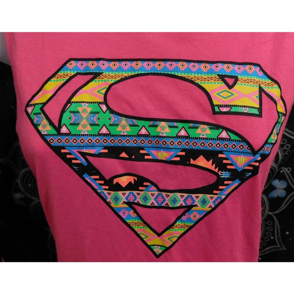 Rainbow 90s Barbiecore Superman Tank Top - Gem